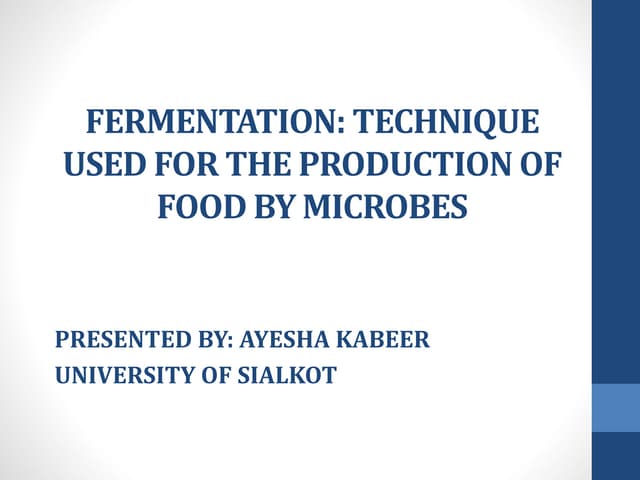FERMENTERS( BIOREACTORS) AND THEIR TYPES | PPTX