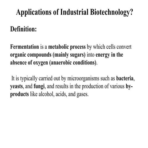 Fermentation types of fermentation alcoholic | PPT