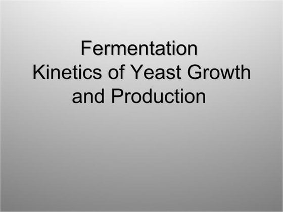 Bacterial growth curve monods equation | PPT