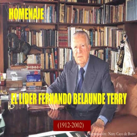Fernando Belaunde Terry | PDF