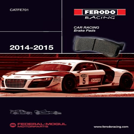Catalogo Ferodo car racing 2014-2015 | PDF