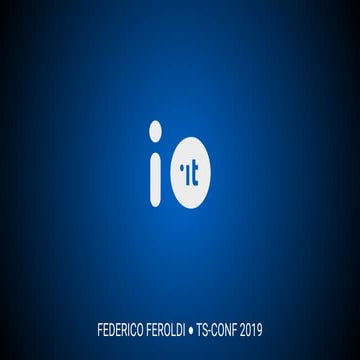 Project IO - TS-Conf 2019 | PPT
