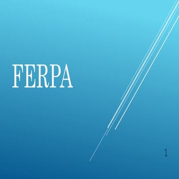 FERPA | PPT