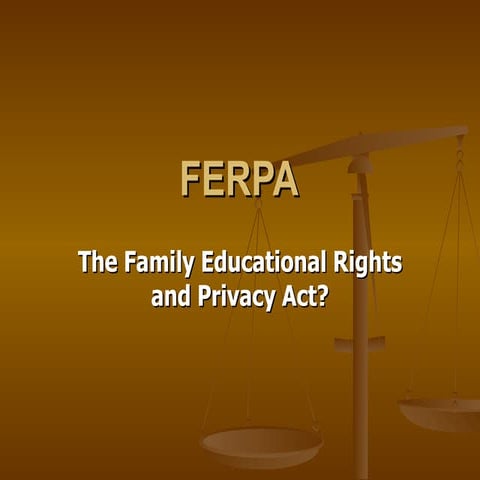 FERPA | PPT