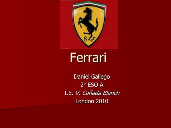 The Legendary History of Ferrari,A Journey Through Speed, Style, and ...