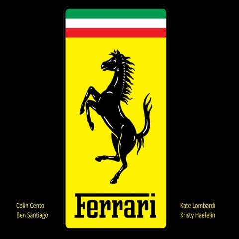 Ferrari Management - Branded. | PPTX | Auto Racing | Sports