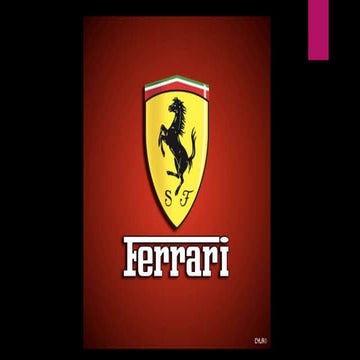 Ferrari -An Overview | PPTX