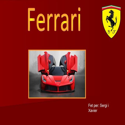 PowerPoint Ferrari | PPT