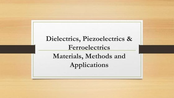 TYPES OF POLARIZATION | PPT