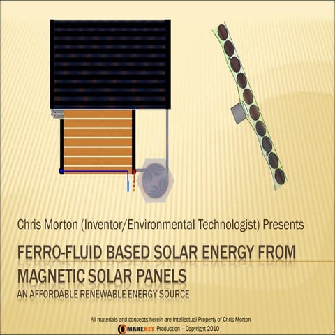 Ferro Fluid Based Solar Energy | PPT