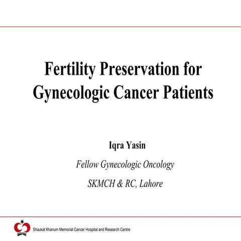 Fertility Preservation 3 Ppt