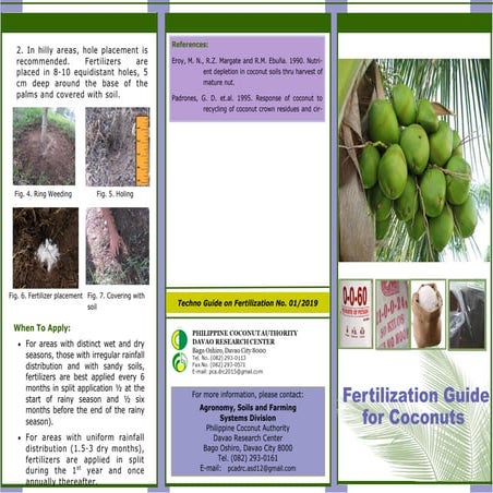 Training for coconut pdf. For training programs for Farmer | PDF