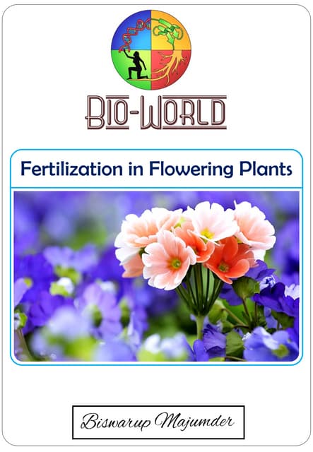 Fertilisation in plants | PPTX | Infertility | Reproductive Health