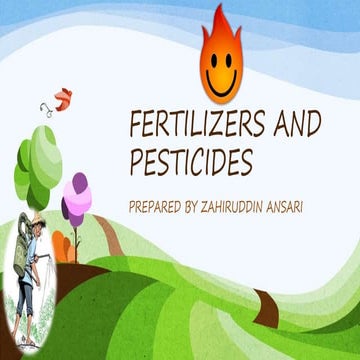 Fertilizers and pesticides | PPTX