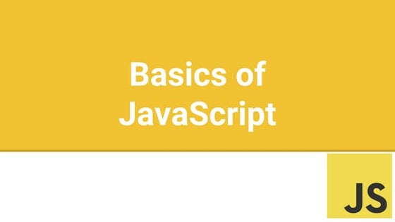 Introduction To Javascript 1ppt 6418
