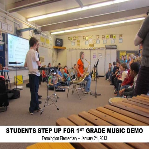 Farmington Elementary Band Steps In | PPT