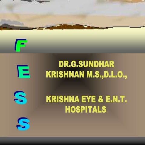 Diagnostic nasal endoscopy | PPTX