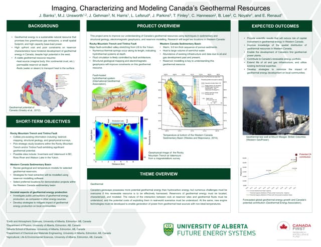 Imaging, Characterizing, and Modeling Canada’s Geothermal Resources | PPT Imaging, Characterizing, and Modeling Canada’s Geothermal Resources | PPT