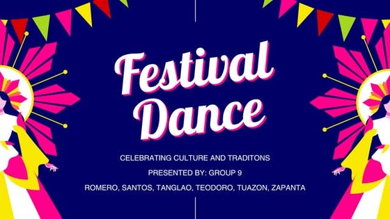 LESSON 4 - FESTIVAL DANCES in the different Regions in the Philippines ...