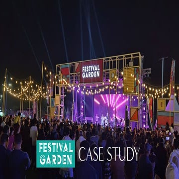Case Study: Festival Garden at Expo 2020 Dubai | PDF