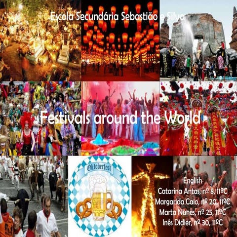 Festivals around the world | PPTX