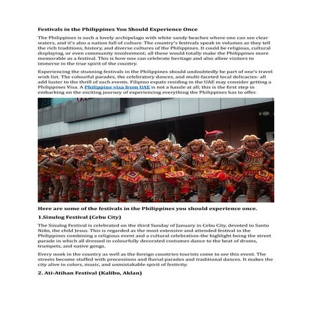 Festivals in the Philippines You Should Experience Once.pdf