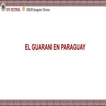 El Guarani en Paraguay | PDF
