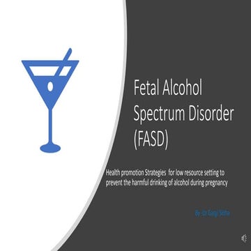 Fetal alcohol syndrome PPT.pptx
