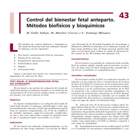 Fetal anteparto | PDF