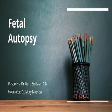 Comprehensive Fetal Autopsy in a Case of Prematurity with Patent Ductus ...