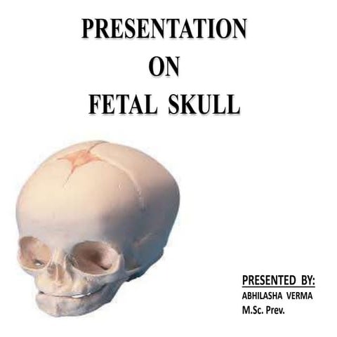 Microteaching on Fetal skull | PPTX
