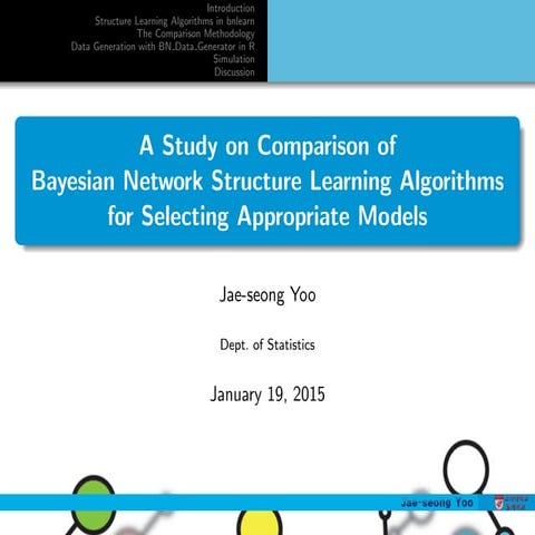 A Study on Comparison of Bayesian Network Structure Learning Algorithms ...