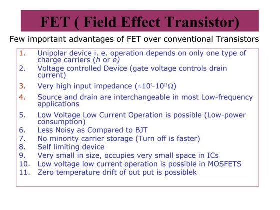 Regions of operation of bjt and mosfet | PPT