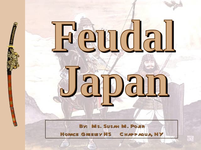 Tokugawa Japan - Brief Look | PPT