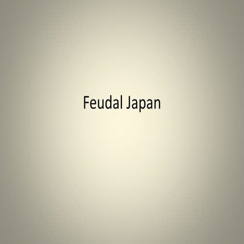 Japan Feudalism Terms and Social Pyramid.pptx