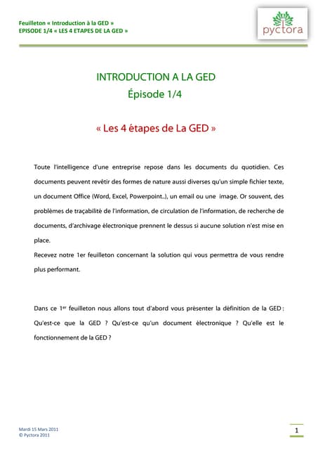 Ged 2014 | PPT