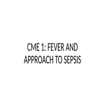 Fever and Approach to Sepsis pathophysiology.pptx