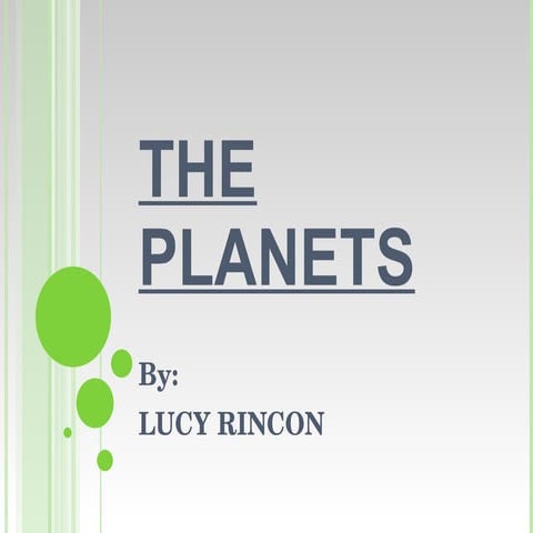 The Planets | PPT