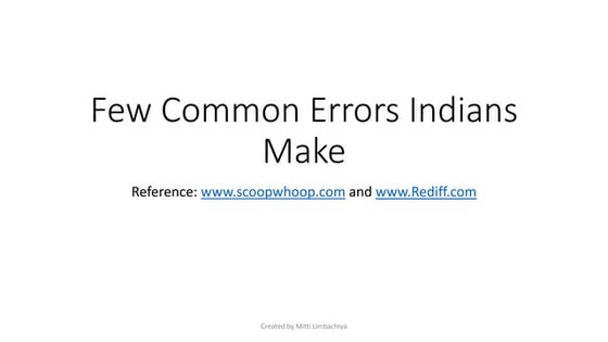 Indianisms | PPTX | Hinduism | Religion & Spirituality