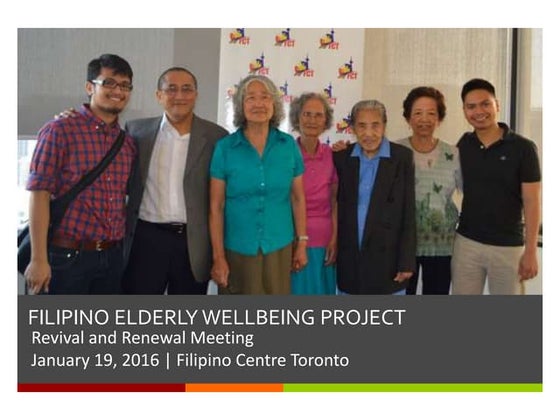 Filipino Elderly Wellbeing Project | PPT