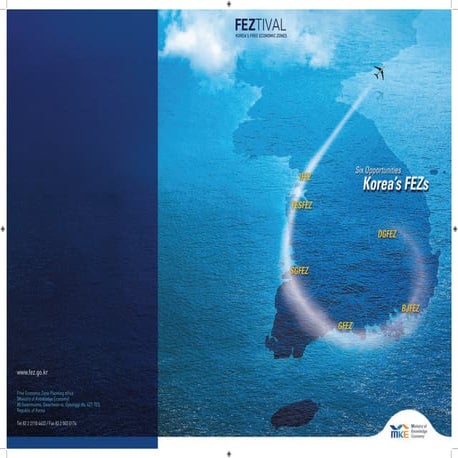 Korea Free Economic Zones [Official Brochure] | PDF