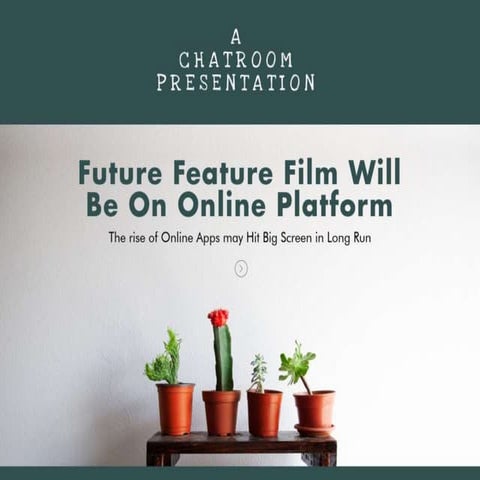 Future Feature Film | PPTX | Home Entertainment Systems | Consumer ...