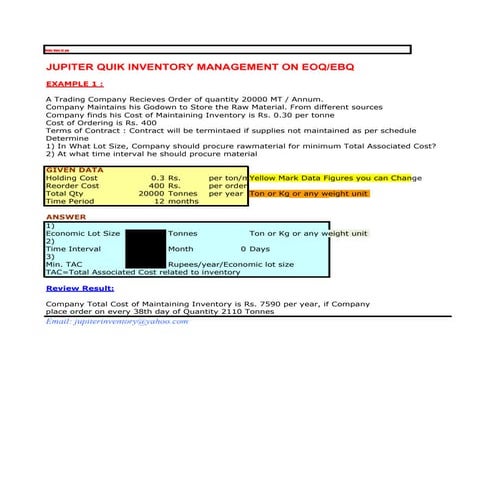 Jupiter Calculator xl13 | PDF