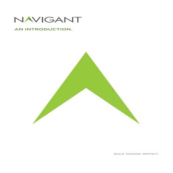 Why Navigant | PDF | Management Consulting Industry | Industries