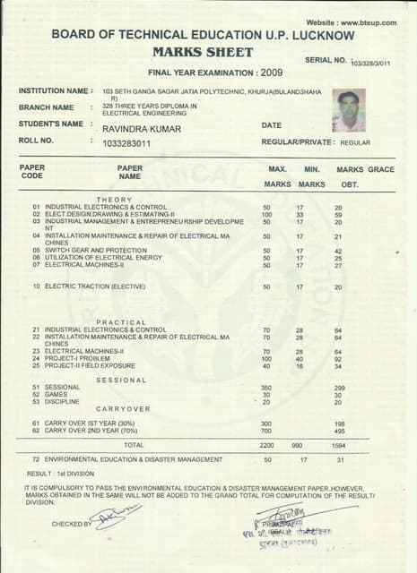 Bachelor's Degree Certificate | PDF