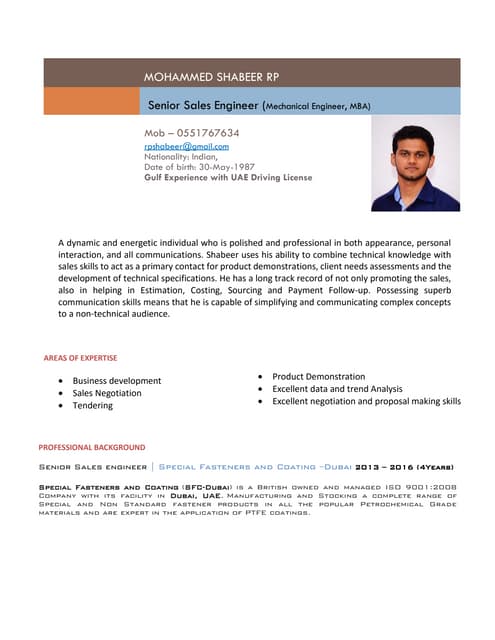 Mohammed sheraz - CV (Autosaved) | DOCX | Logistics | Business