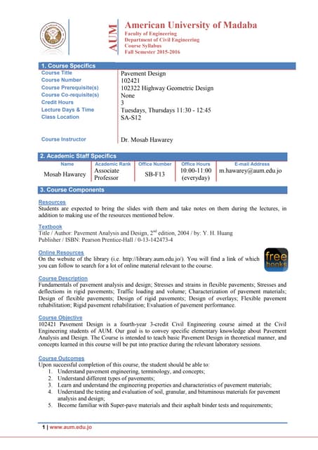 Foundation Engineering -I (CIVIL) Courseoutline.pdf