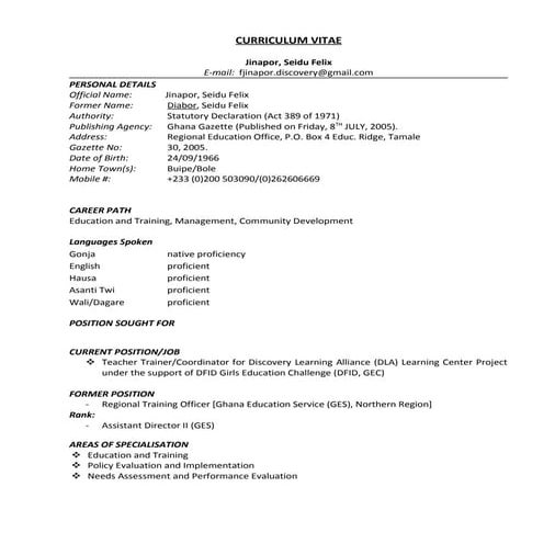 Felix's_LinkIn_CV | DOC