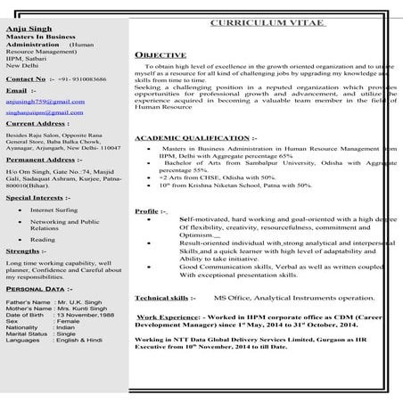 Resume | PDF