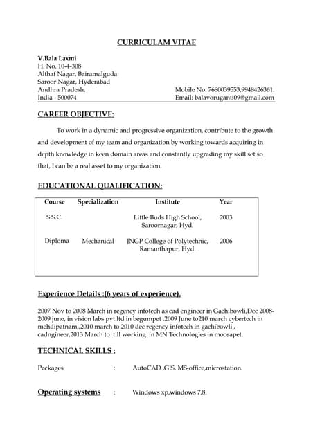 jayesh resume | PDF